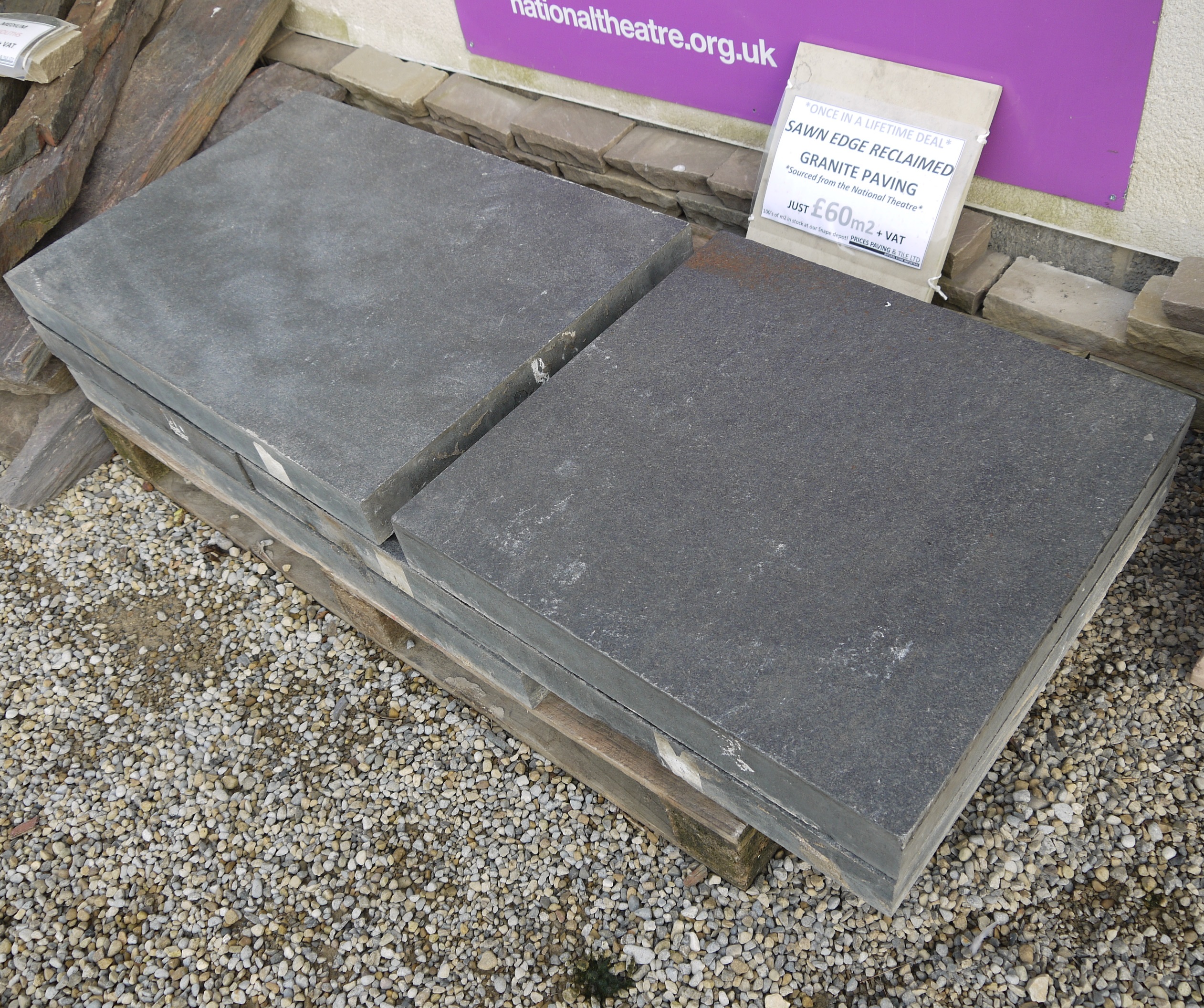 Reclaimed Granite Paving | Prices Paving